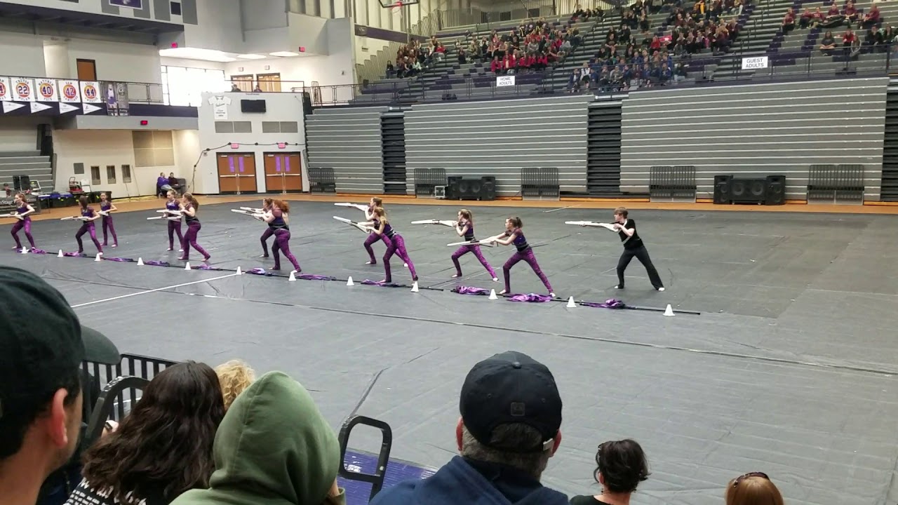 Castle Cadets Winter Guard 2019 - Game of Survival - Brownsburg HS ...