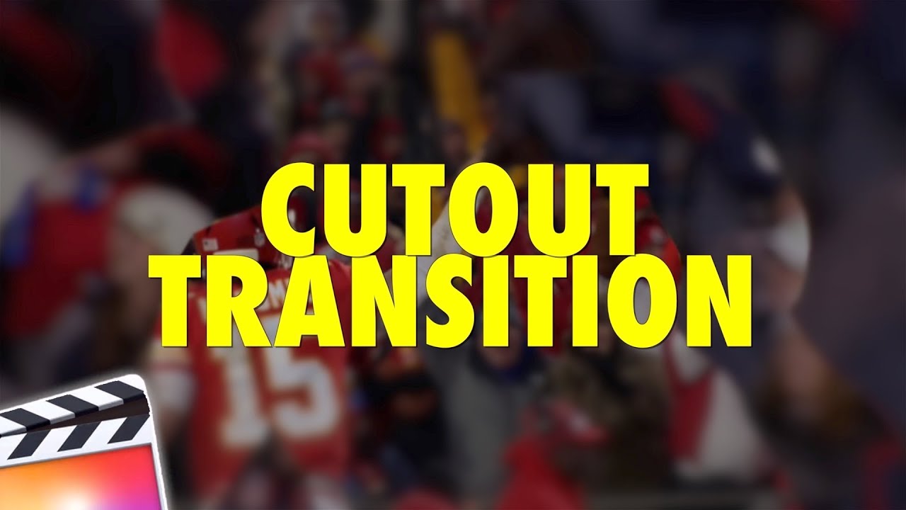 Final Cut Pro X Cut Out Transition Tutorial - YouTube