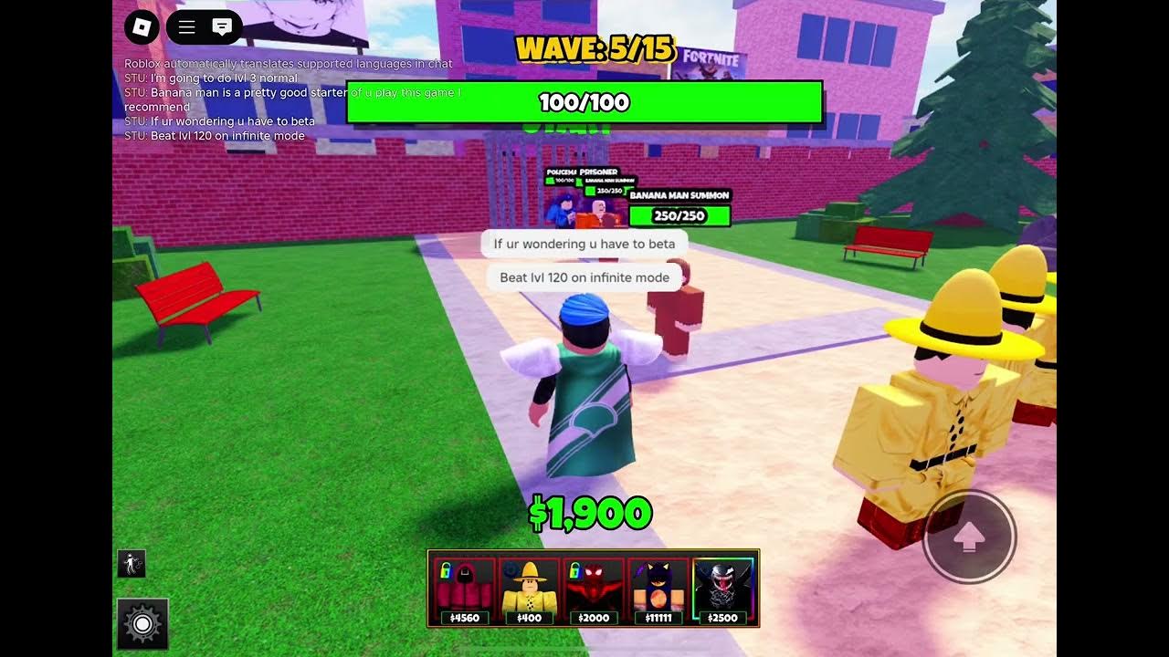 Playing MULTIVERSE TOWER DFENSE - YouTube