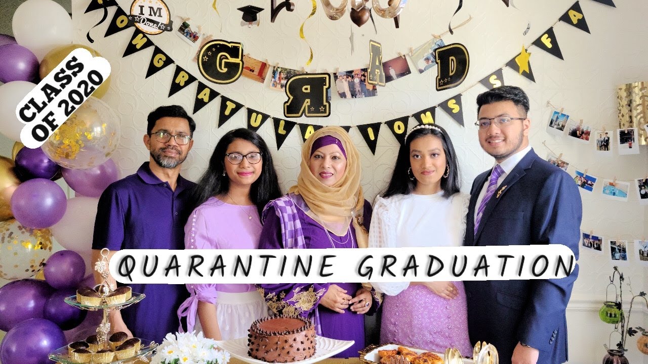 QUARANTINE GRADUATION CLASS OF 2020|Home celebration,Princeton ...