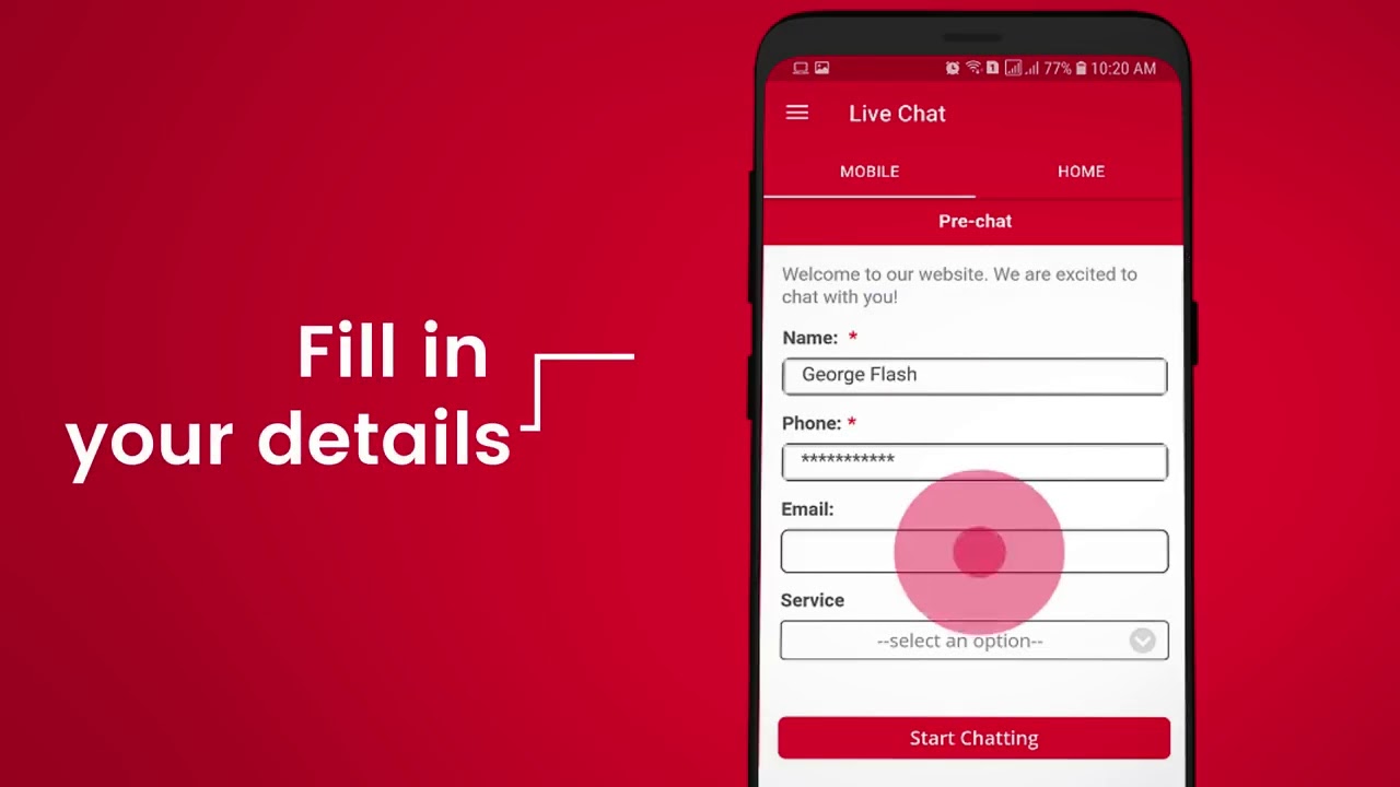 LIVE CHAT on the My Digicel App - YouTube