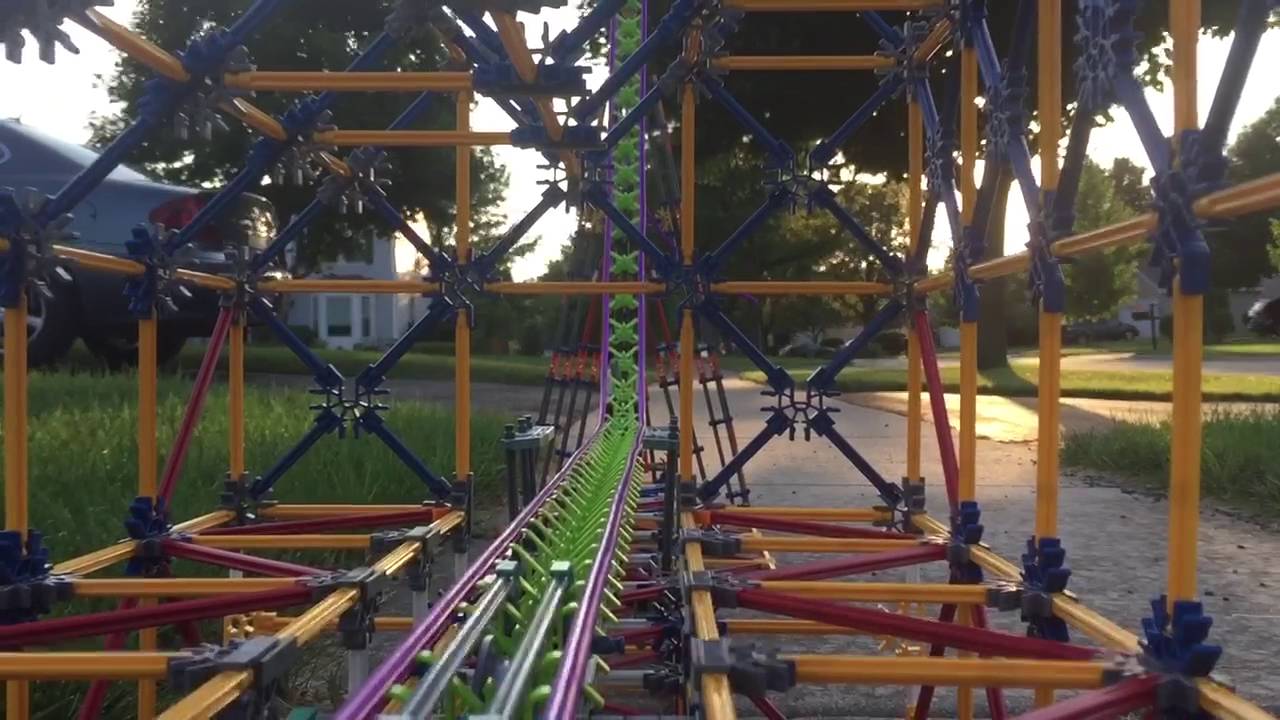 K'NEX Schwarzkopf Shuttle Loop Brakes - YouTube