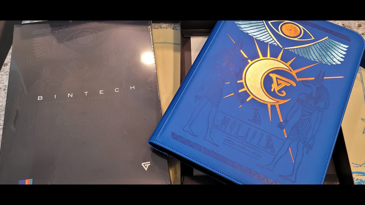 TCG BINDER – BINTECH – Book Of Moon - YouTube
