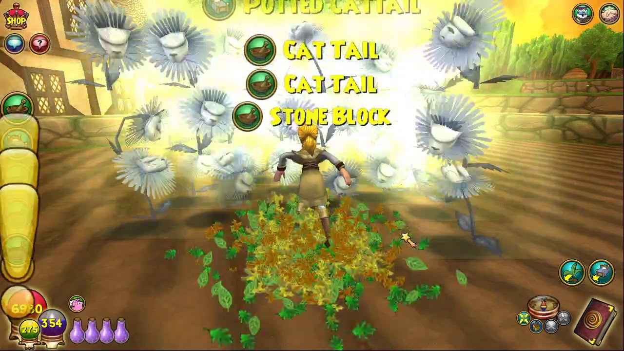 Wizard101 Dandelion Elder Harvest - YouTube