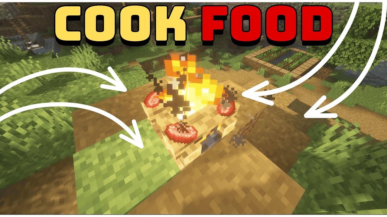 How to Cook Food on a Campfire in Minecraft 2025 [Full Guide] - YouTube