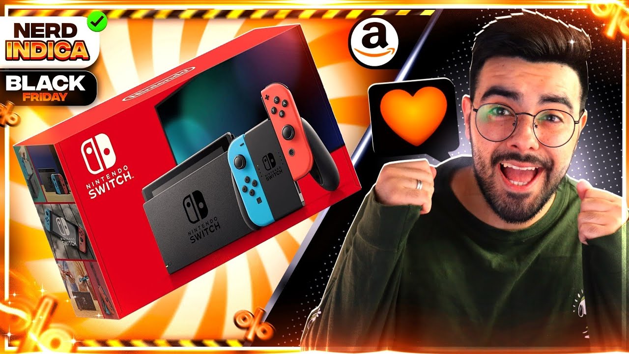 Console Nintendo Switch Neon | NERD INDICA ESPECIAL BLACK FRIDAY ...