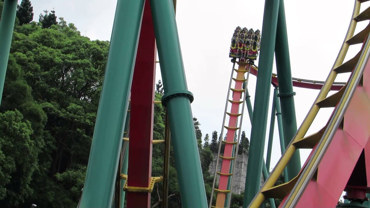 Floorless Roller Coaster Janfusun FancyWorld - YouTube