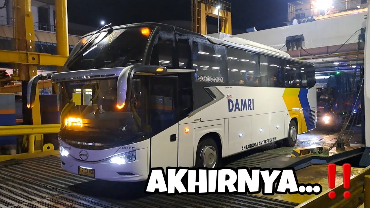 AKHIRNYA JALAN JUGA, DAMRI AVANTE H7‼️Gumarang Vido trip malam ...