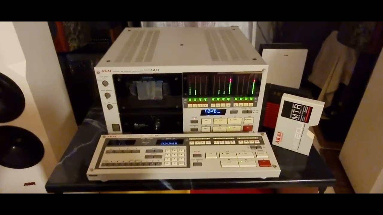 AKAI MG 14D video funkčnčnosti, functionality video. - YouTube