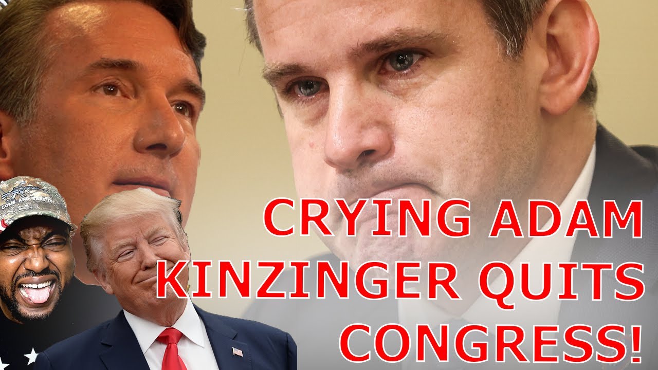 Crying Never Trump Adam Kinzinger QUITS Congress As Glenn Youngkin ...