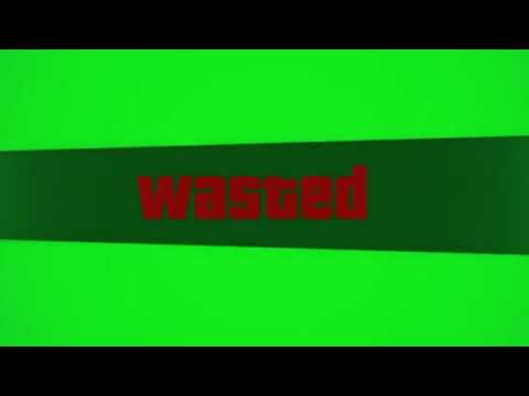 GTA V Wasted Green Screen