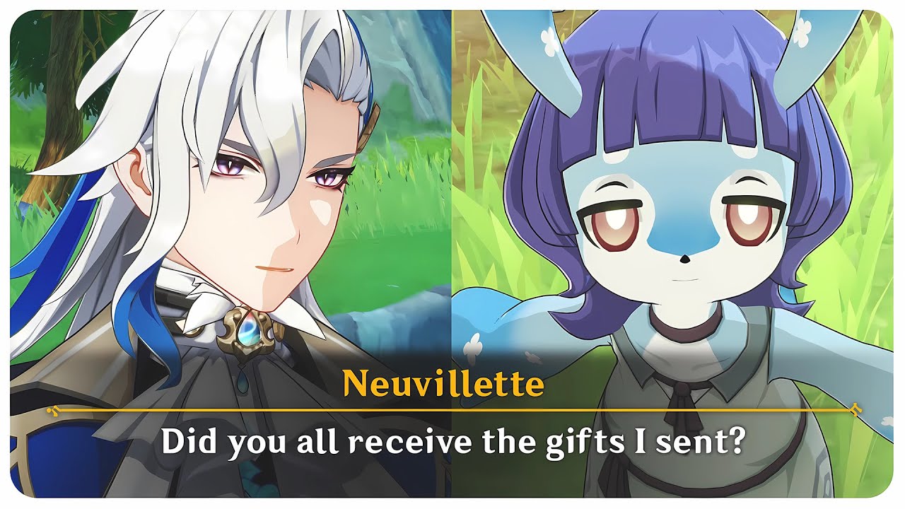 Neuvillette Buys Gifts for All Melusines (Cutscene) Anecdote ...