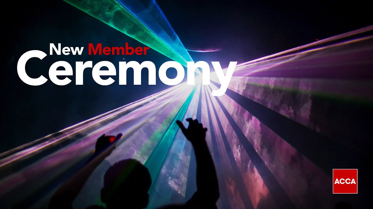 ACCA New Member Ceremony 2025 - YouTube