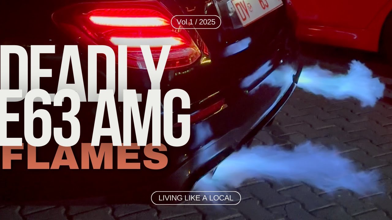 DEADLY Mercedes-Benz E63S AMG|| How Long WERE THE FLAMES?? 1 MINUTE ...
