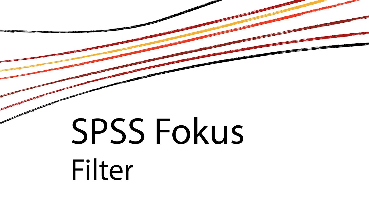 SPSS Fokus [D] - Filter - YouTube
