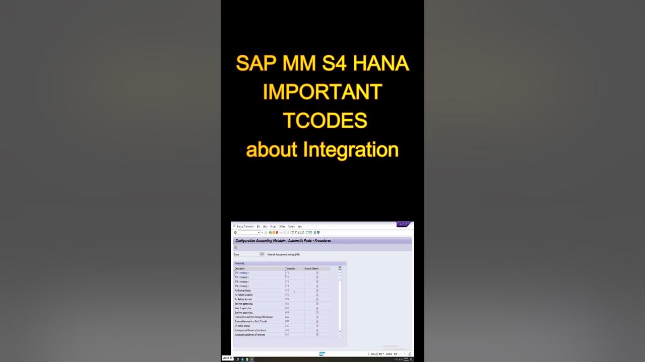 SAP MM integration with other modules || SAP MM S4 HANA in Telugu || by ...