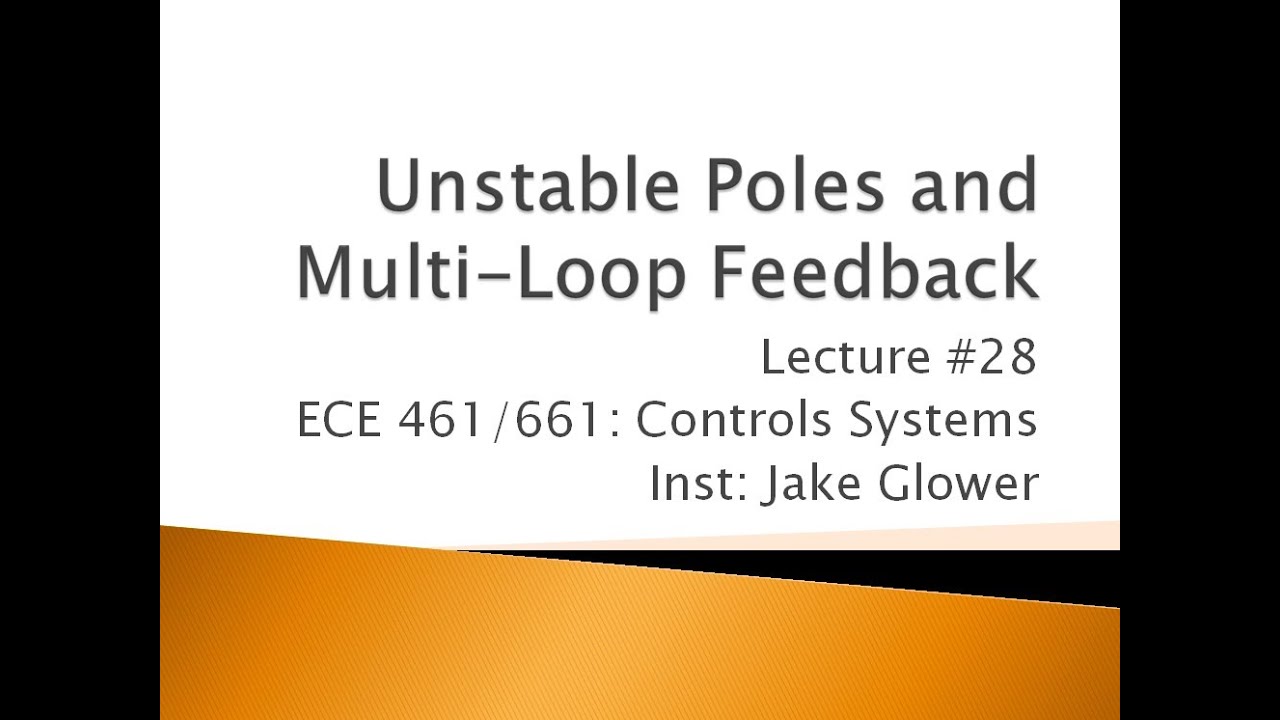 ECE 461.28 Unstable Systems and Multiloop Feedback - YouTube