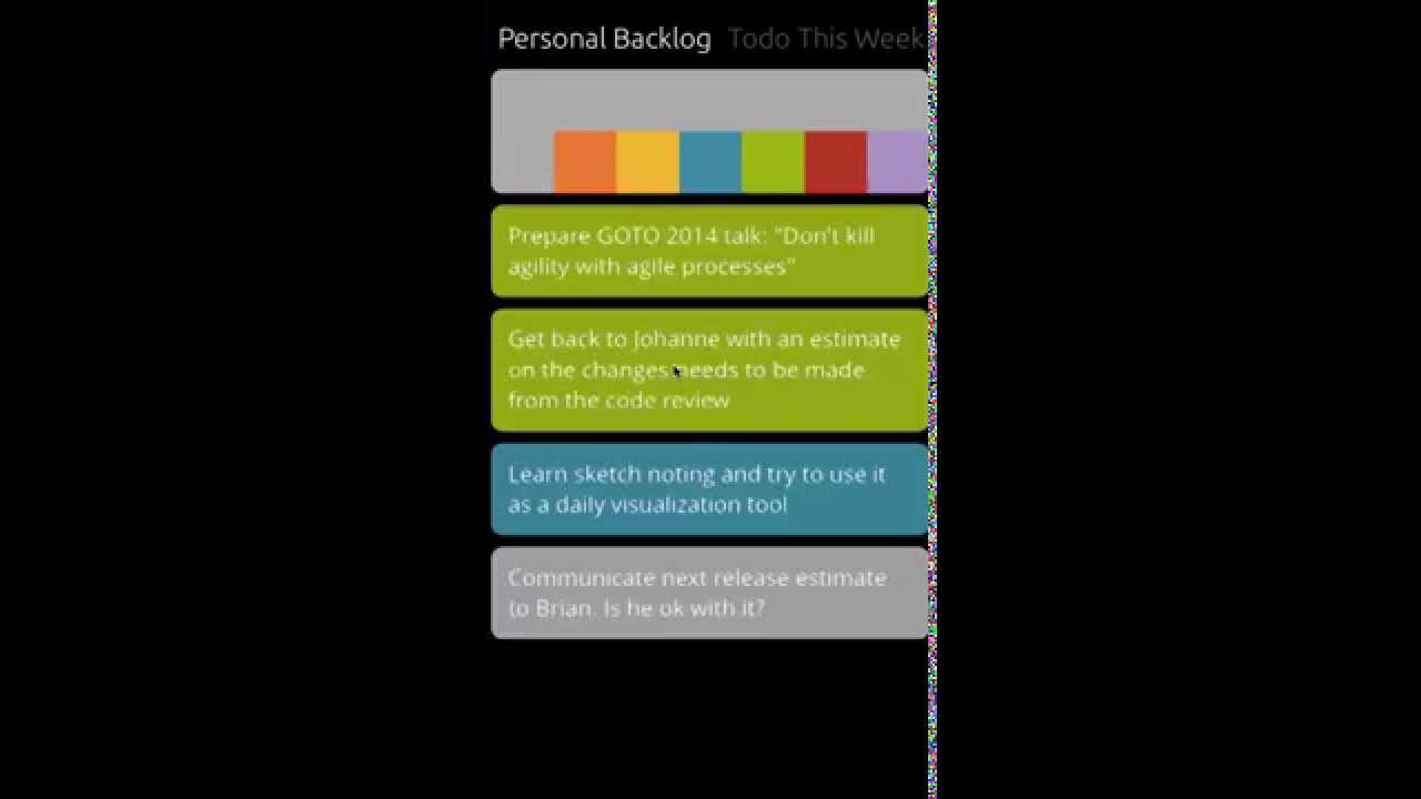 Kanbana for iPhone - a short tour - YouTube