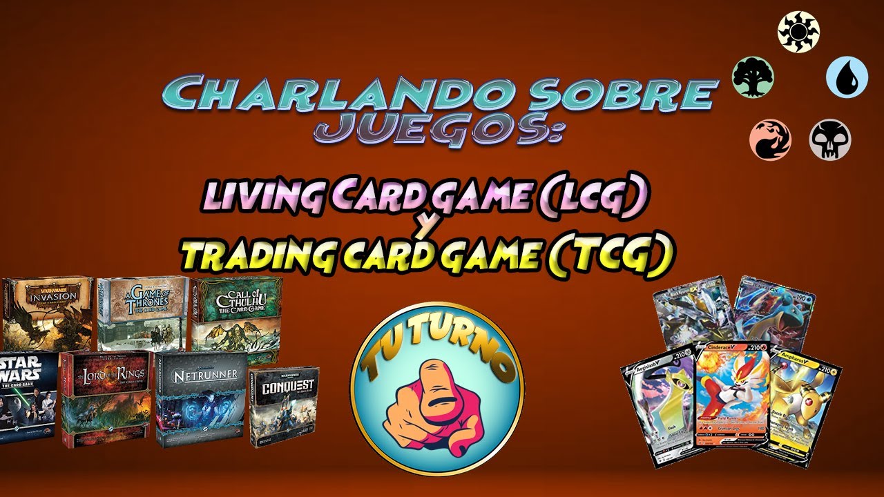 Living Card Game LCG Y Trading Card Game TCG- Charlando Sobre Juegos ...