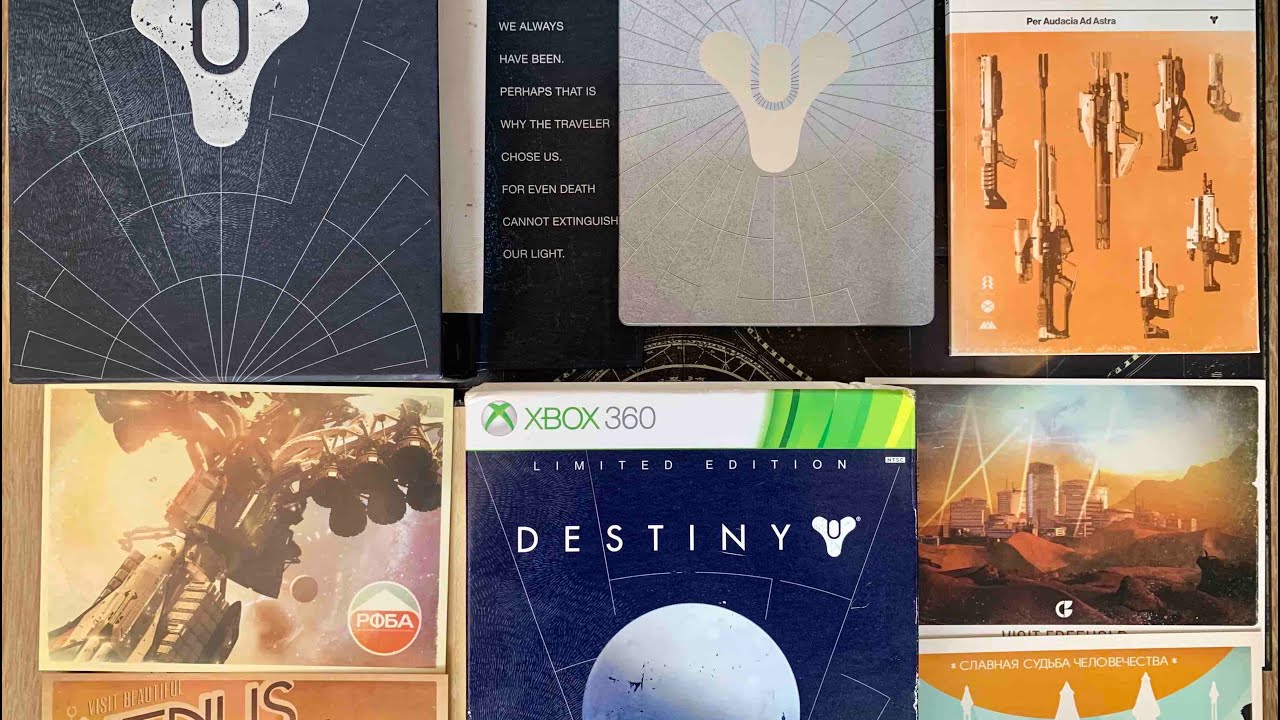 Destiny 1 Xbox 360 Limited Collector's Edition Unboxing 2023 - YouTube