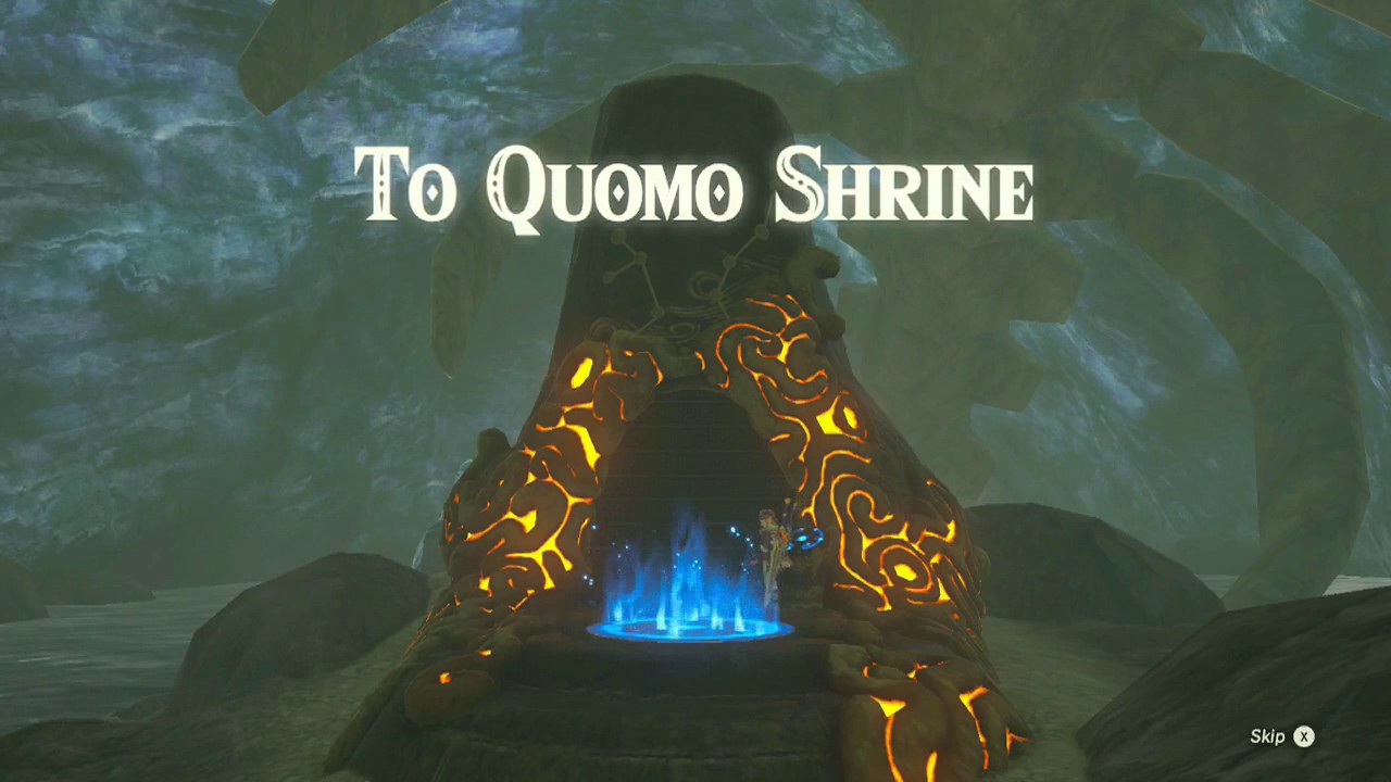 Zelda: Breath of the Wild | To Quomo Shrine - Hebra Tower Region - YouTube