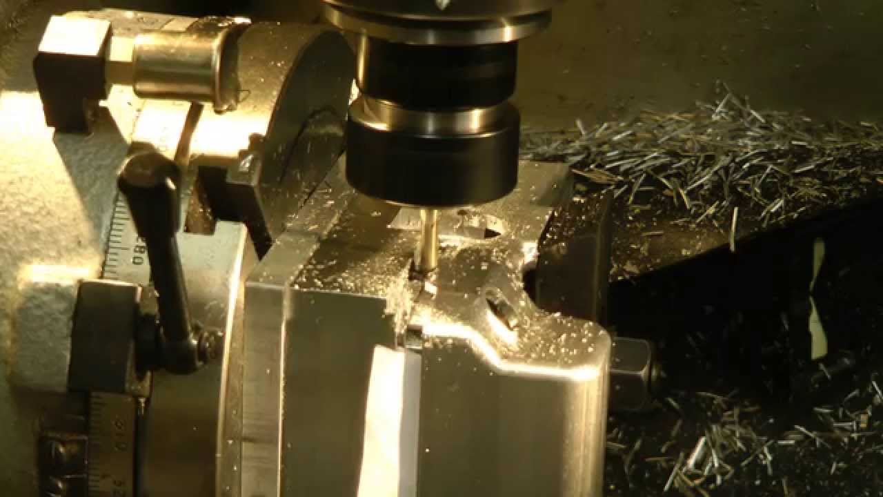 CNC Machining of camera case front - part 3 - YouTube