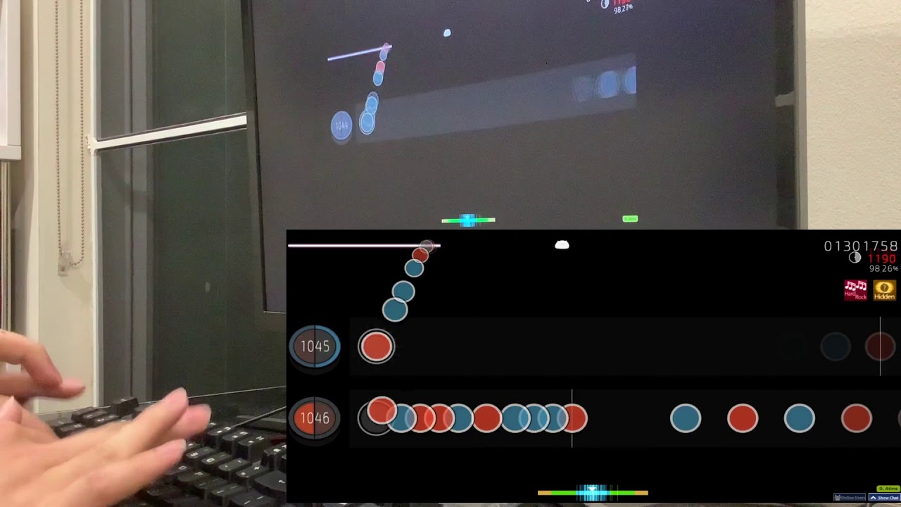 taiko x.u hdhr 2 miss + overlay - YouTube