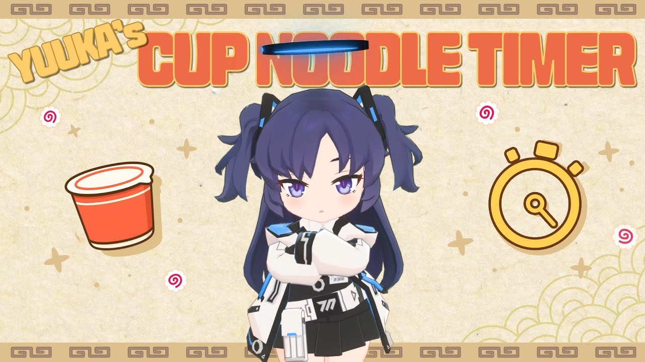 [Blue Archive] Yuuka’s Cup Noodle Timer | #1 - YouTube