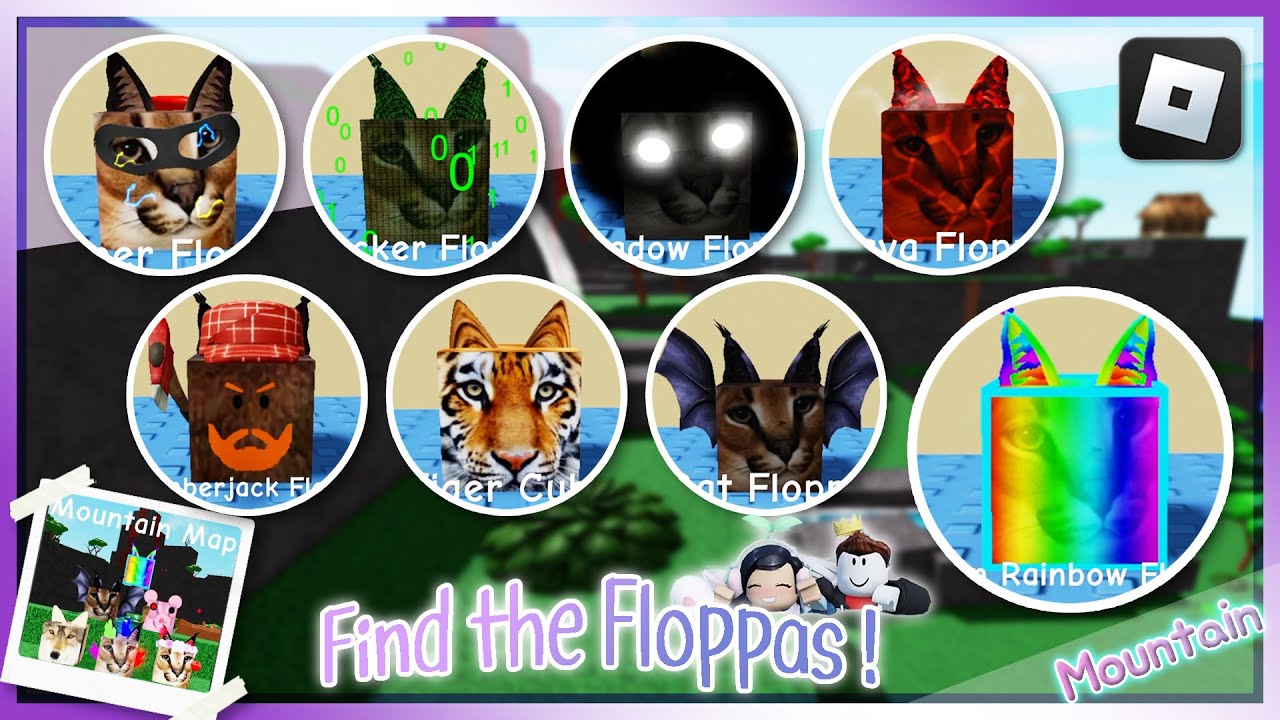 😸Find The Floppas😸 - 🔎#4. Mountain map - 🎮ROBLOX - YouTube