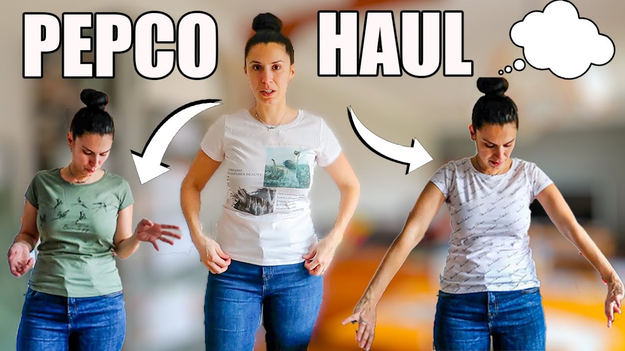PEPCO PŘEHLÍDKA OBLEČENÍ, PEPCO HAUL, NAKUPOVÁNÍ, NÁKUP OBLEČENÍ, DENNÍ ...