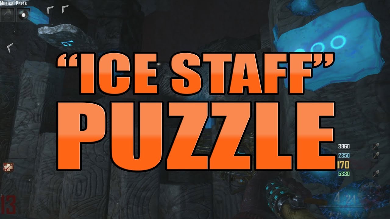 "ICE" STAFF PUZZLE - Tutorial! "ORIGINS" - Zombies "Apocalypse" Easter ...