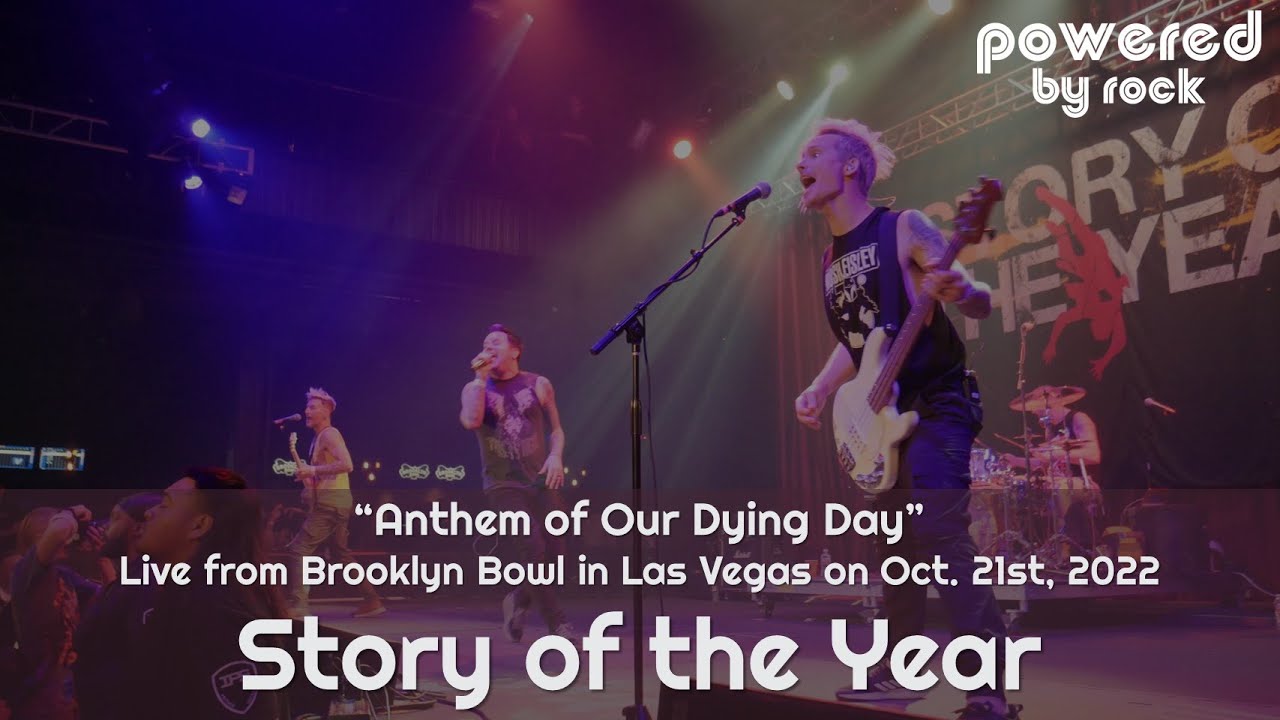 Story of the Year - "Anthem of Our Dying Day" - Live at Brooklyn Bowl ...