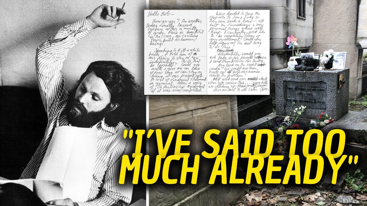 Jim Morrison's Final Letters Reveal an Eerie Truth About The Doors ...