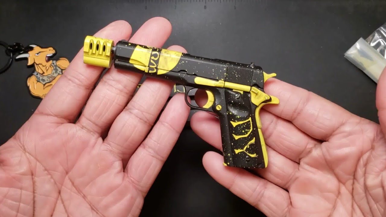 GunInkDesigns Custom GoatGuns 1911 - Wu-Tang! - YouTube