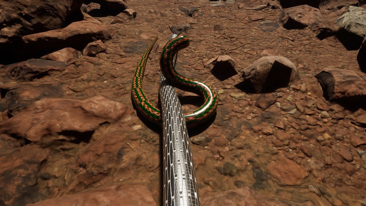 snake 0.14 | procedural animation | physics control | Unreal Engine 5 ...
