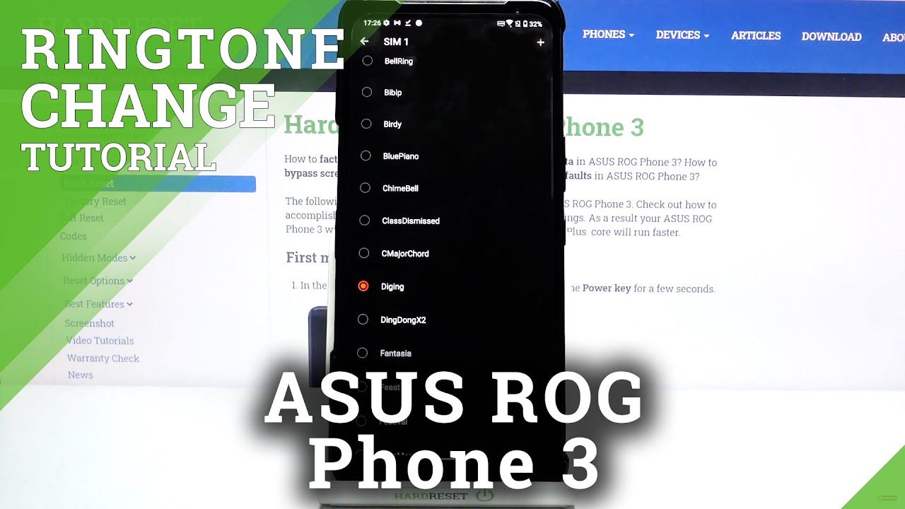 How to Change Ringtone in ASUS ROG Phone 3 – Find Default Ringtone List ...