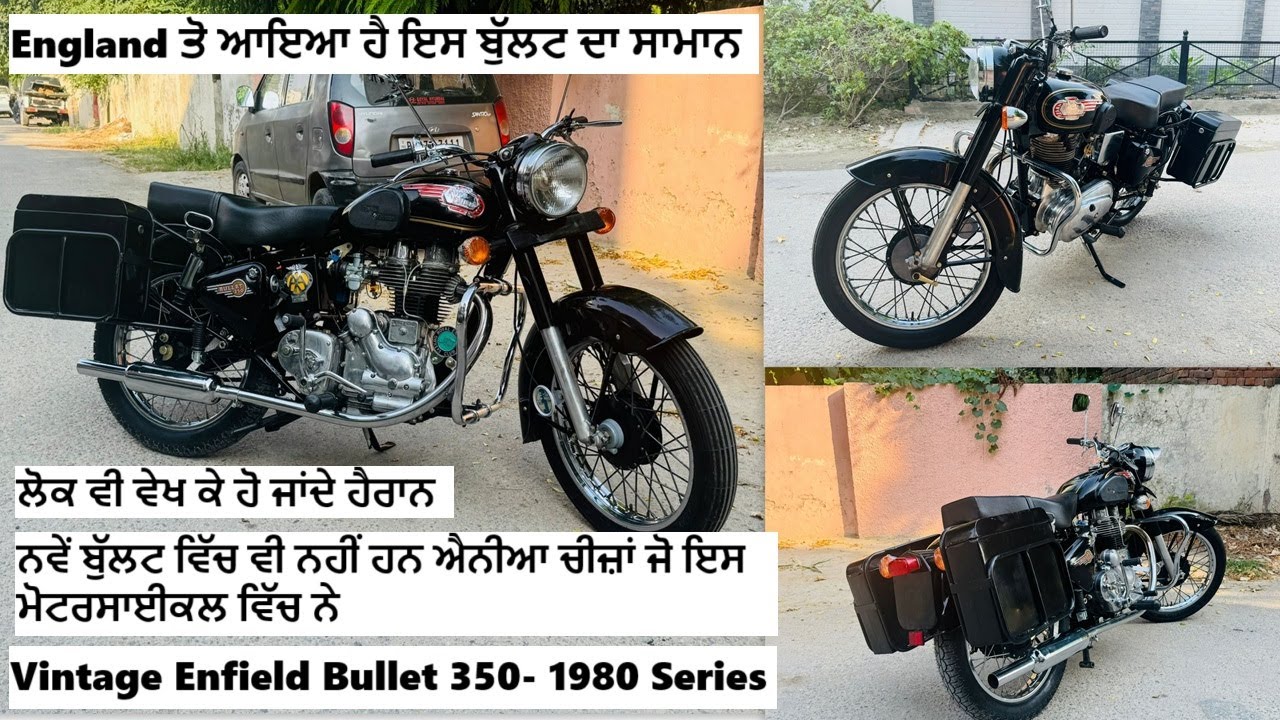 Enfield Bullet G2- Vintage Model | Vintage Bullet Restoration | Army ...