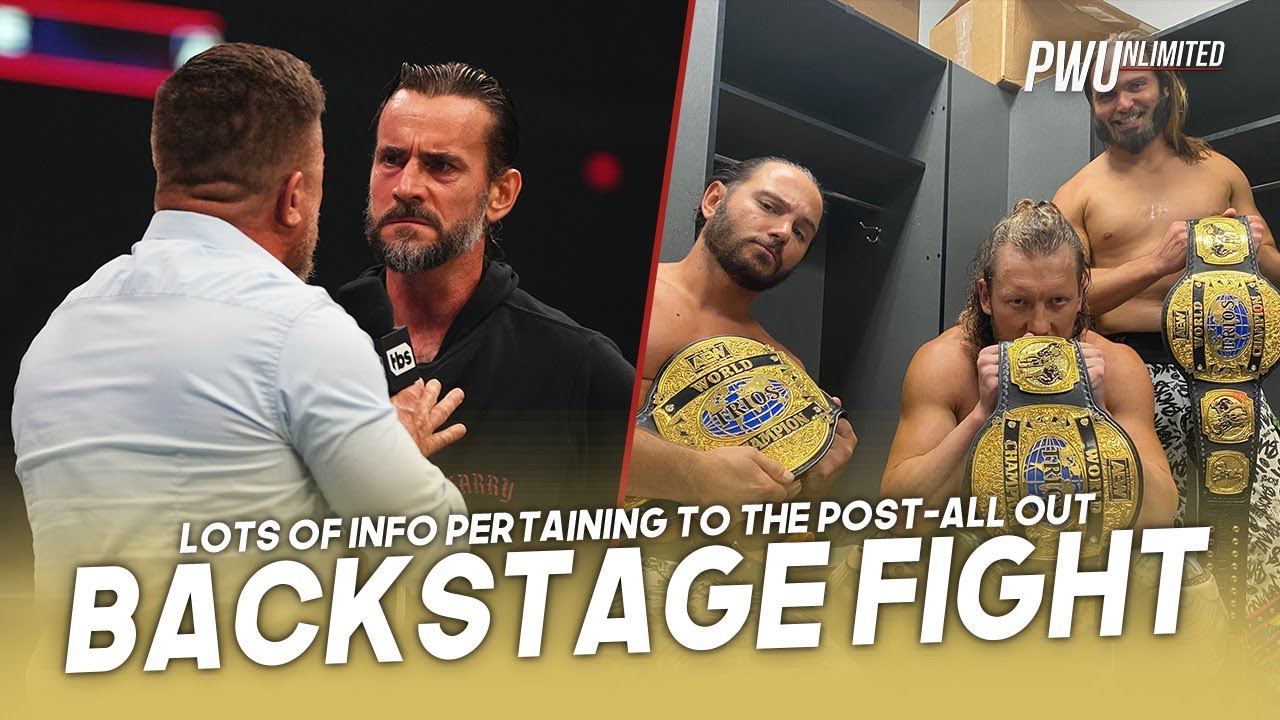 Lots Of Info Pertaining To To The Post-All Out Backstage Fight - YouTube