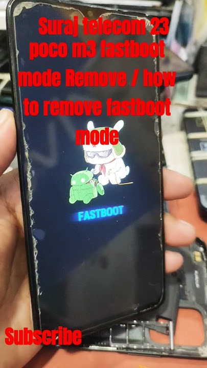 poco m3 fastboot mode Remove / how to remove fastboot mode #surajtelecom23 #pocom3 #shorts # ...