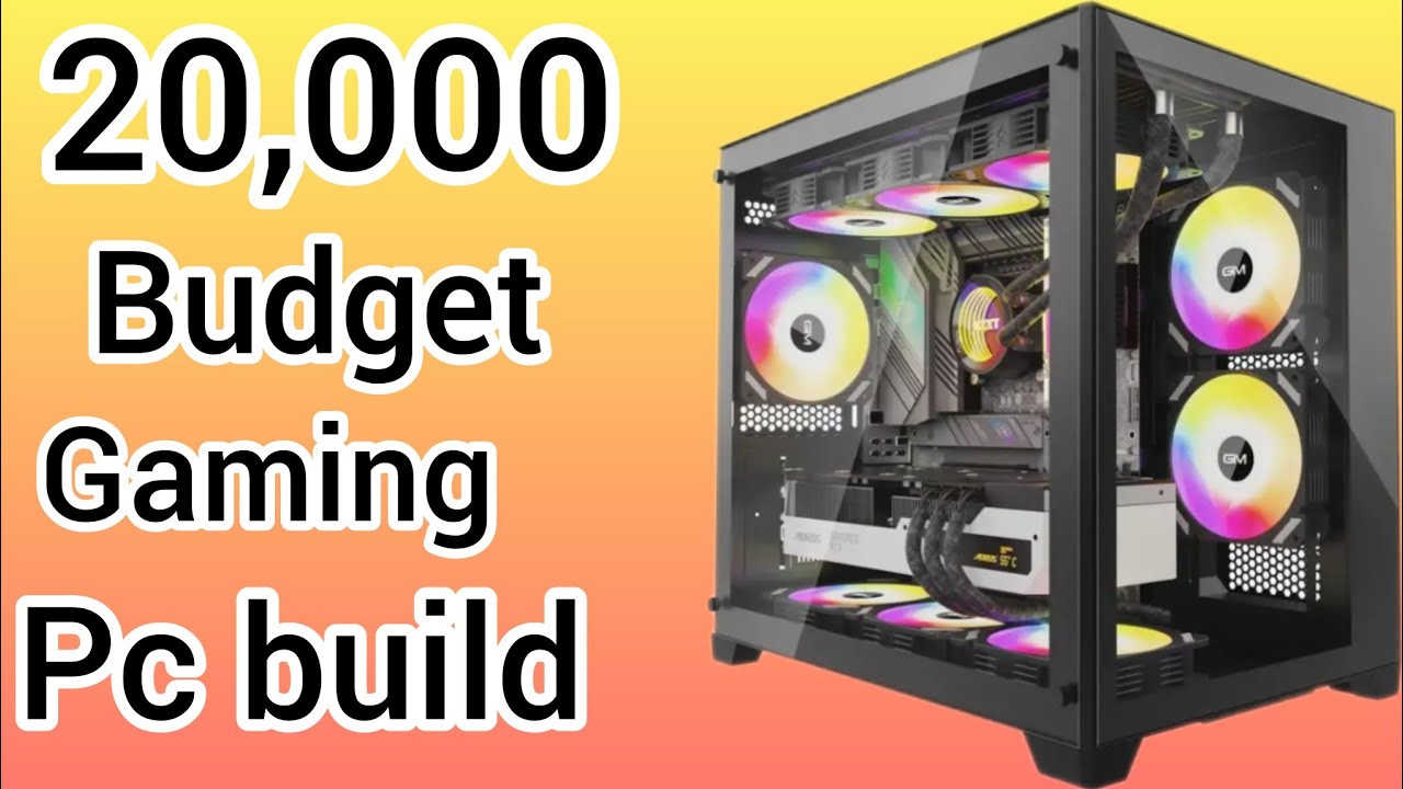 20,000 Budget gaming PC build in Pakistan - YouTube