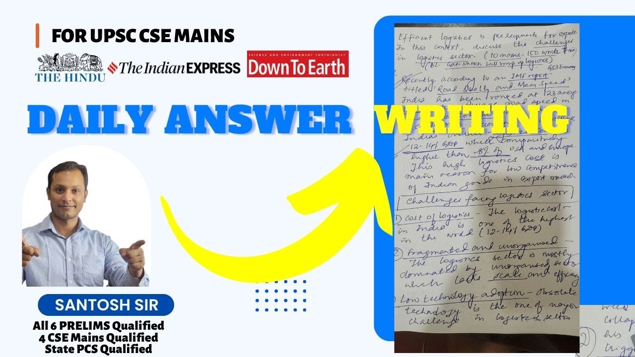 Daily Answer Writing for UPSC Mains along with Current Affairs ...