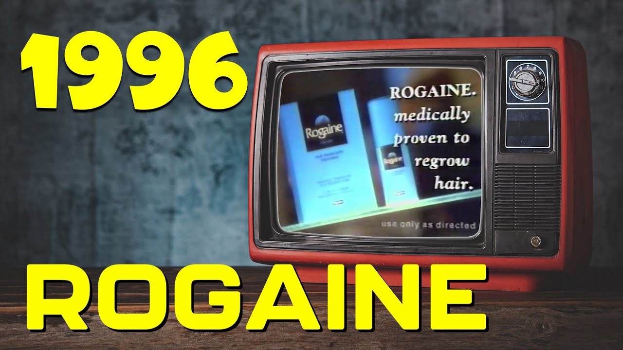 Rogaine - Medically proven to regrow hair TV Commercial - Aug 1996 ...