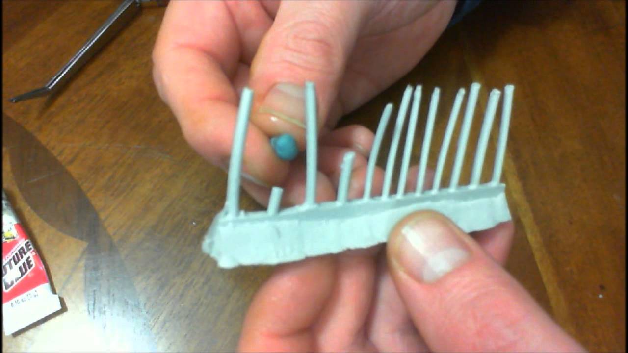 Gluing Tip For Small Model Parts, Vid 234 - YouTube