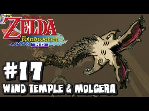 The Legend of Zelda Wind Waker HD Wii U - (1440p) Part 17 - Wind Temple & Molgera (3/3)