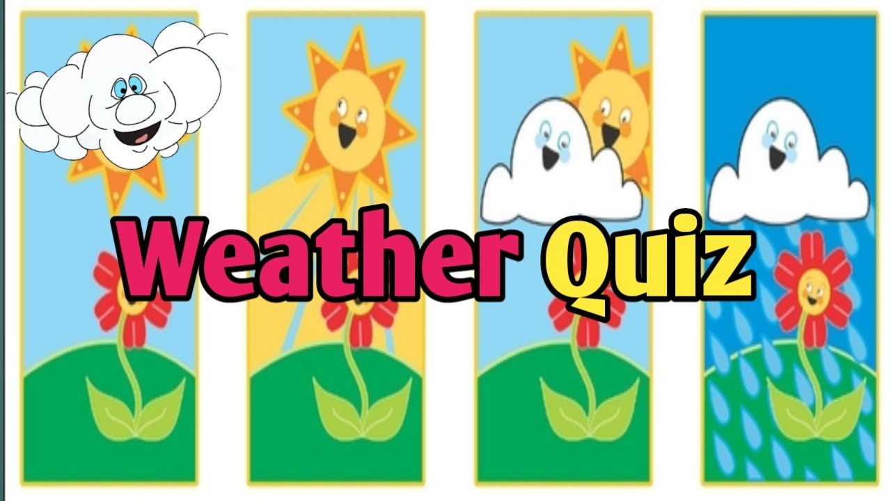 Weather Quiz | How's the Weather? - Part 2 @Twintalestv Easy and Medium ...