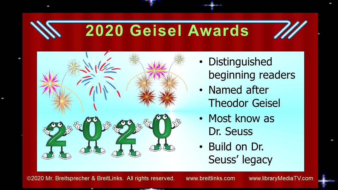 2020 Geisel [Dr. Seuss] Awards - YouTube