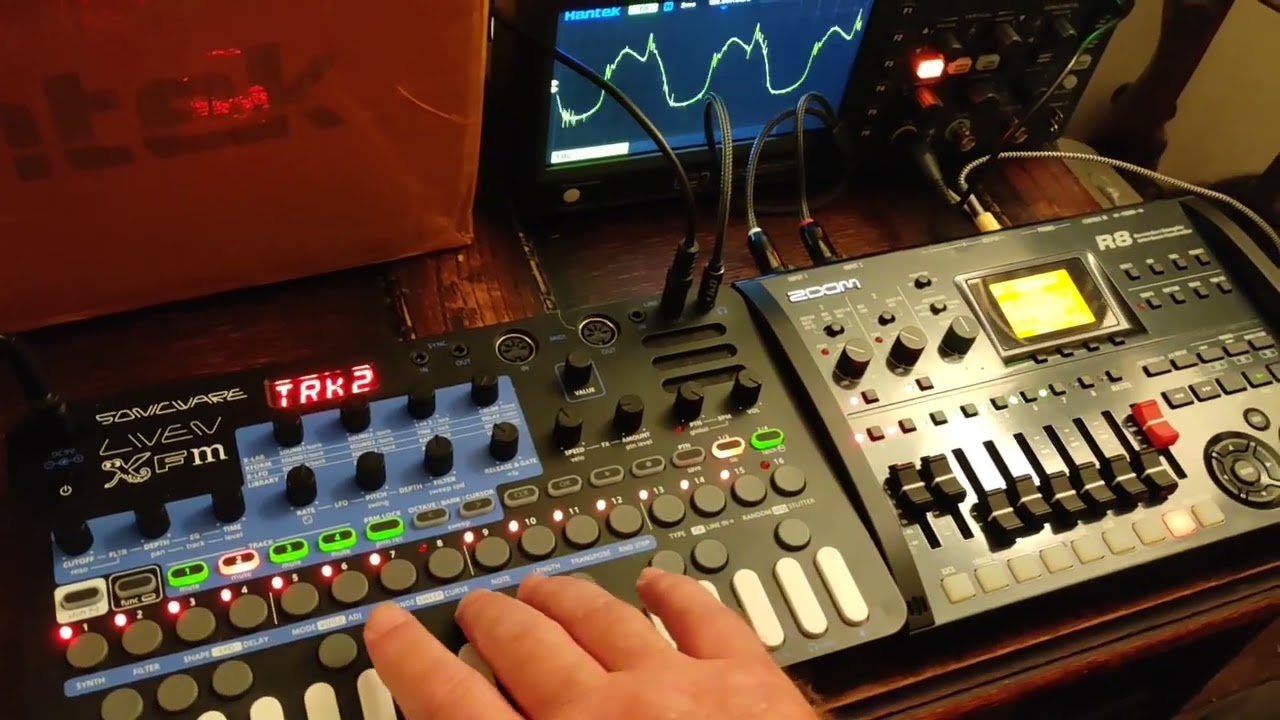 First video using Zoom R8 to record audio - YouTube