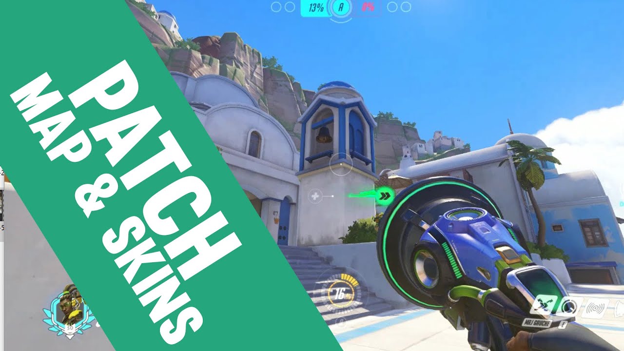 Nouvelle Map ILLIOS & Skins - Patch Overwatch HD FR - YouTube
