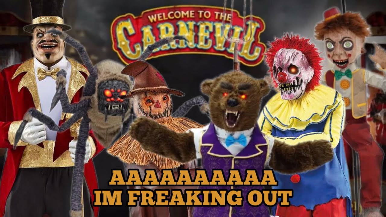 THE CARNIES ARE OUT! Spirit Halloween ‘The Carnevil Cast Revealed ...