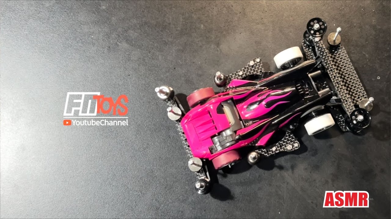 ASMR Mini4WD Tamiya Build – Damper Style Class SFM Chassis Full ...